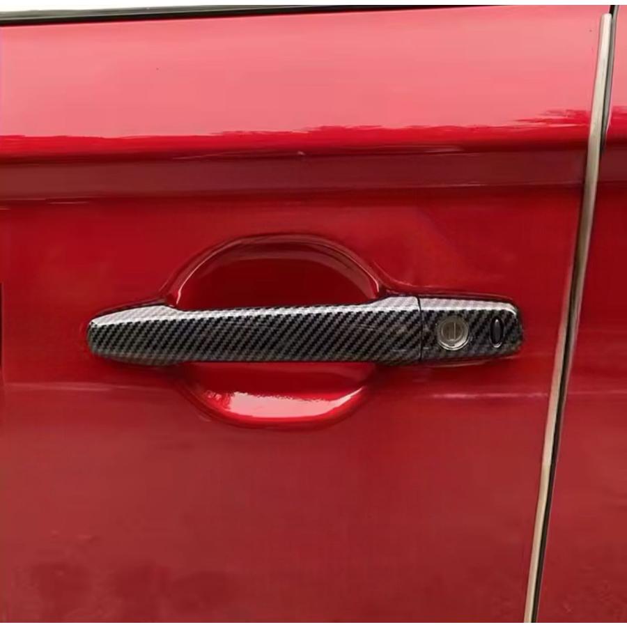 スポーティ全開♪ カーボン ルック ドアハンドル カバー ギャランフォルティススポーツバック CX6A CX5A CX3A スポーツ ラリアート : オンリーワンショップ01 - 通販 ...