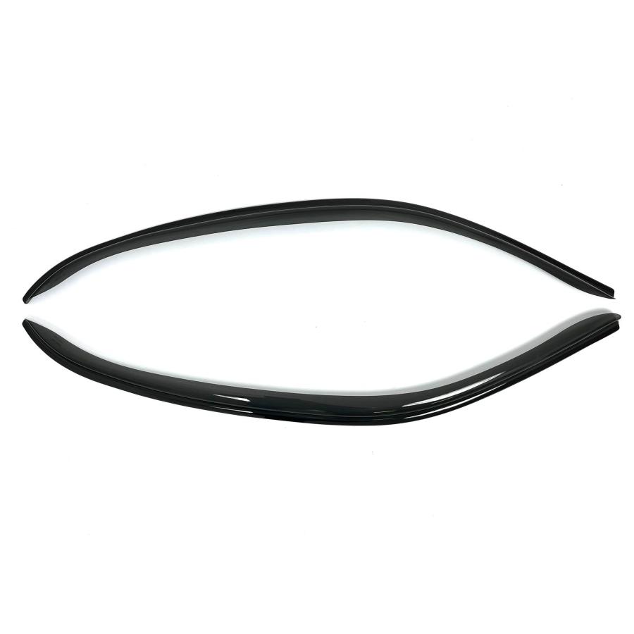 高品質♪ ドアバイザー サイドバイザー スマート W451 C451 フォーツークーペ フォーツーエレクトリックドライブ BRABUS ...