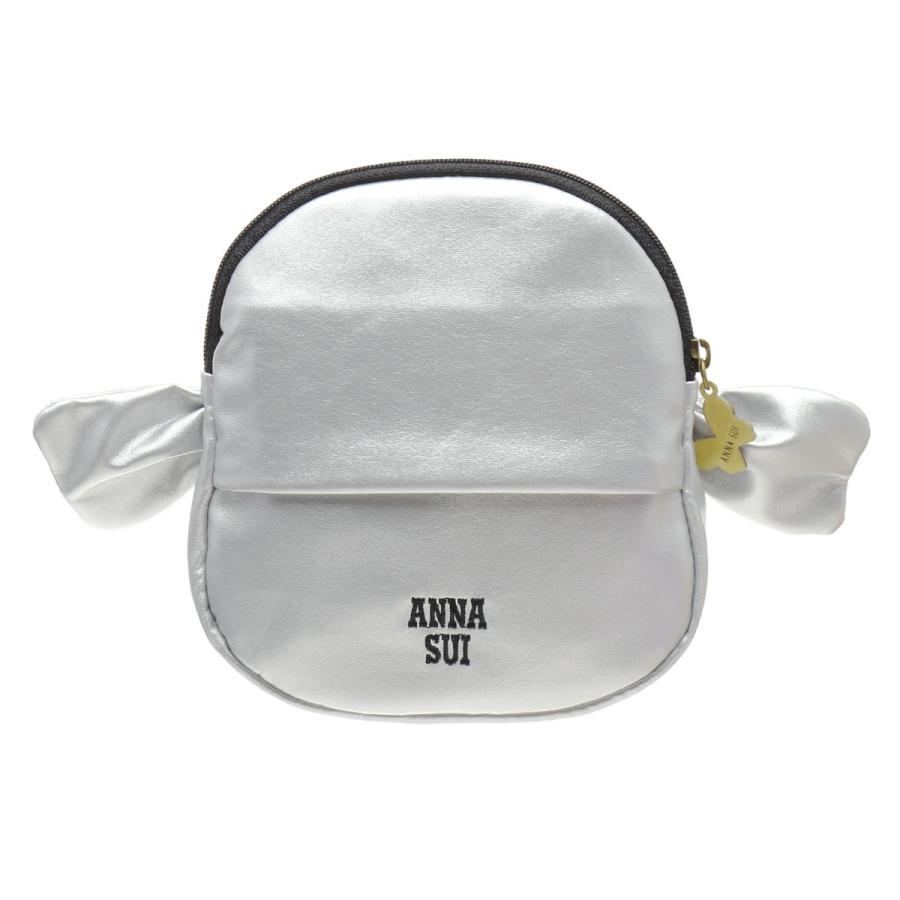 ANNA SUI（アナスイ） peko ペコ ペコちゃん 不二家 コラボ ポーチ 収納 小物入れ メタリック ブランド レディース ギフト ...