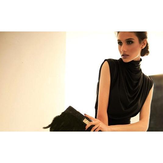 上品 エレガントノースリーブ ロングドレス ハイネック 結婚式 ドレス お呼ばれ ワンピース 30代 20代 演奏会 キャバ 黒 パーティドレス onedrsb-V0023 ...