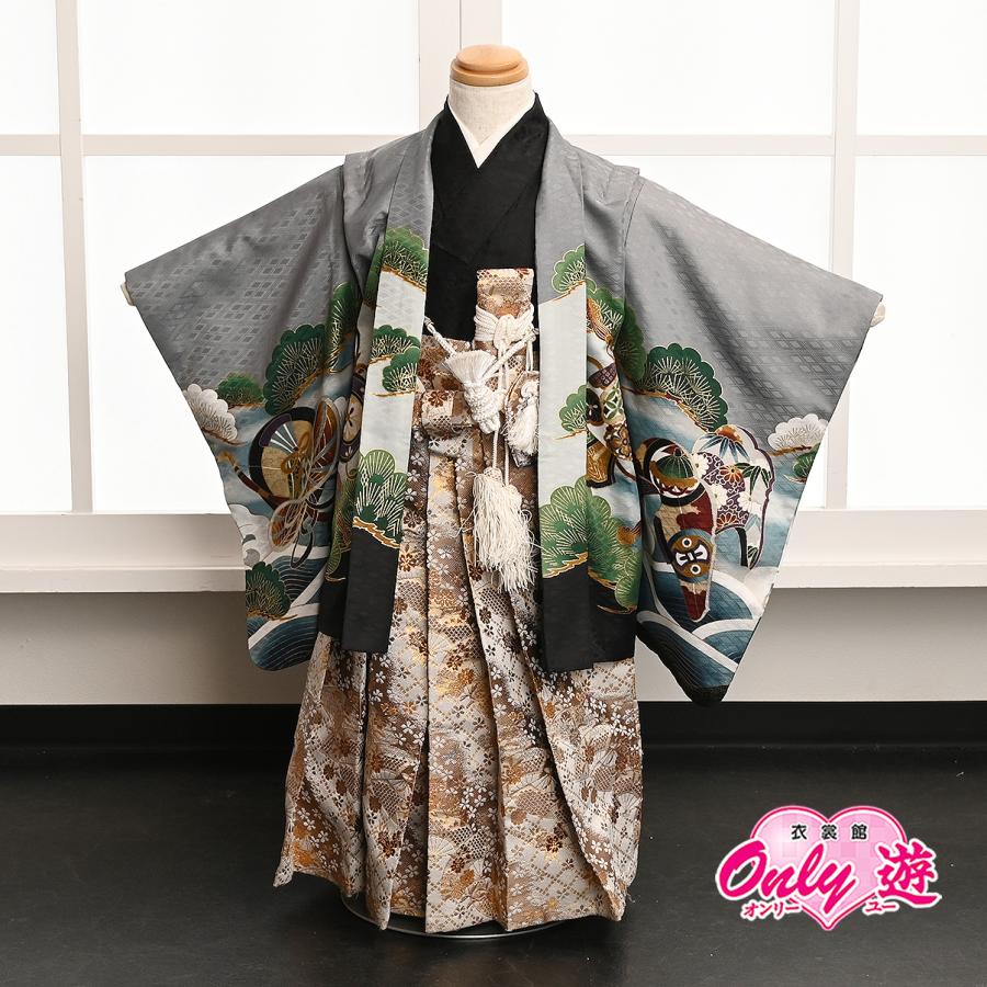 E23-0170S/3歳男児袴/花うさぎ/レンタル/男の子/03-0619IM-50/七五三/3歳/モカ/袴レンタル : 京都衣裳館オンリー遊スタジオ醍醐 - 通販 - Yahoo!ショッピング