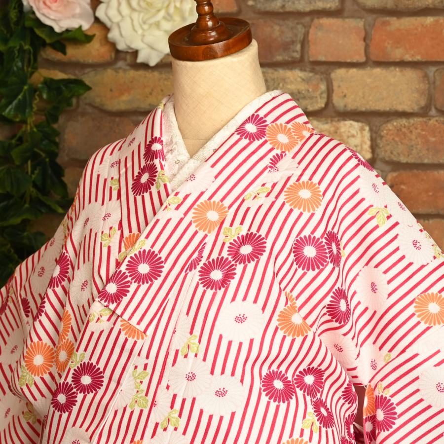 【新品】C05-0010/プレタ小紋/レディース/Modonna/12-053BN/Mサイズ/街着/卒業式/十三参り/レンタル/小紋着尺/白/着物レンタル : 京都衣裳館オンリー遊スタジオ醍醐 ...