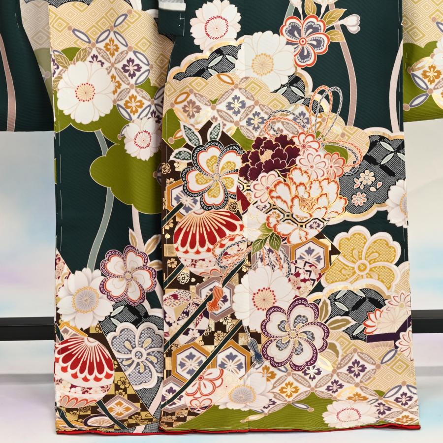 C090-BN1360-L24/振袖セット/レンタル/20-1214BN/Lサイズ/レディース/成人式/振袖/ブランド/正絹/着物レンタル ...