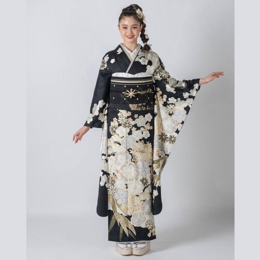 【最新作】A130-NB1960-24/振袖セット/新王朝/オーダーレンタル/十日町友禅/20-1239NB/サイズ自由/レディース/成人式 ...