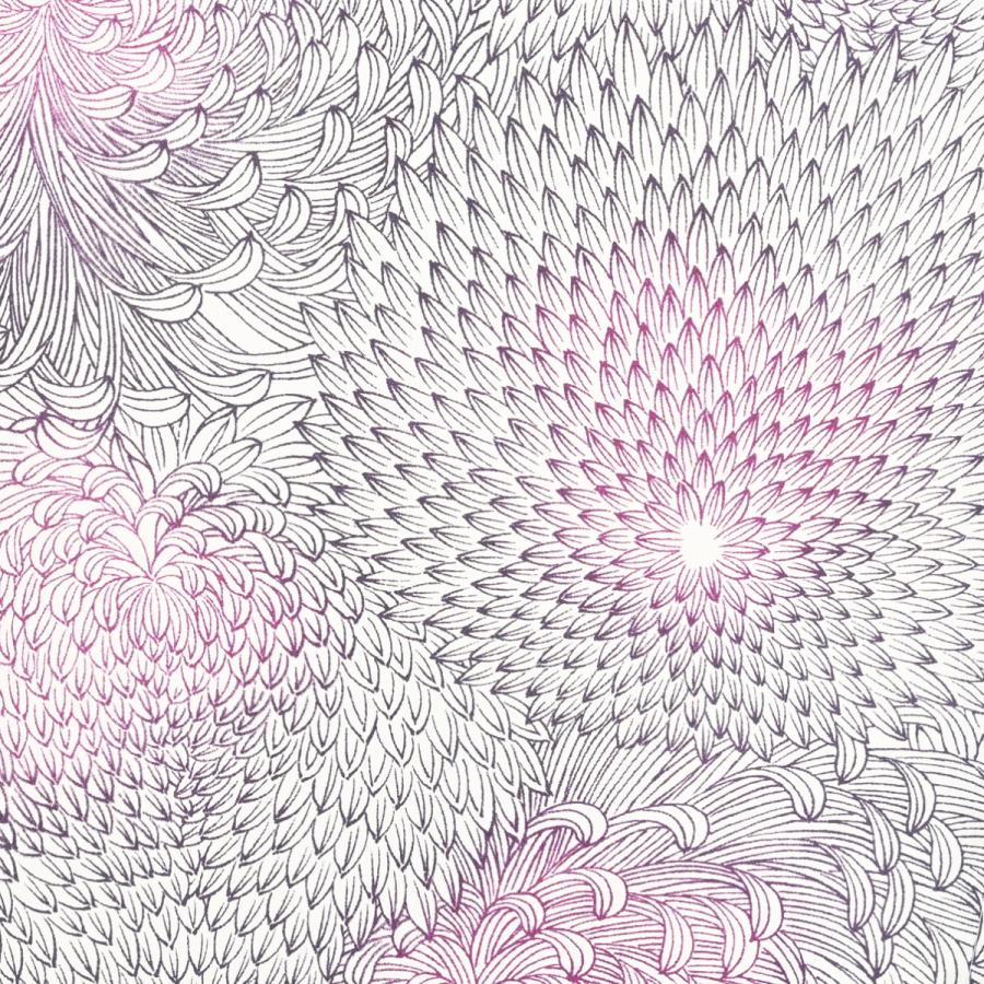 D03-0110/オリジナル袴用二尺袖/袴用着物/22-0352BN/レディース/Lサイズ/卒業式/謝恩会/レンタル/菊/オフ白/小振袖/二尺袖/小紋柄/着物レンタル : 京都衣裳館オンリー遊 ...