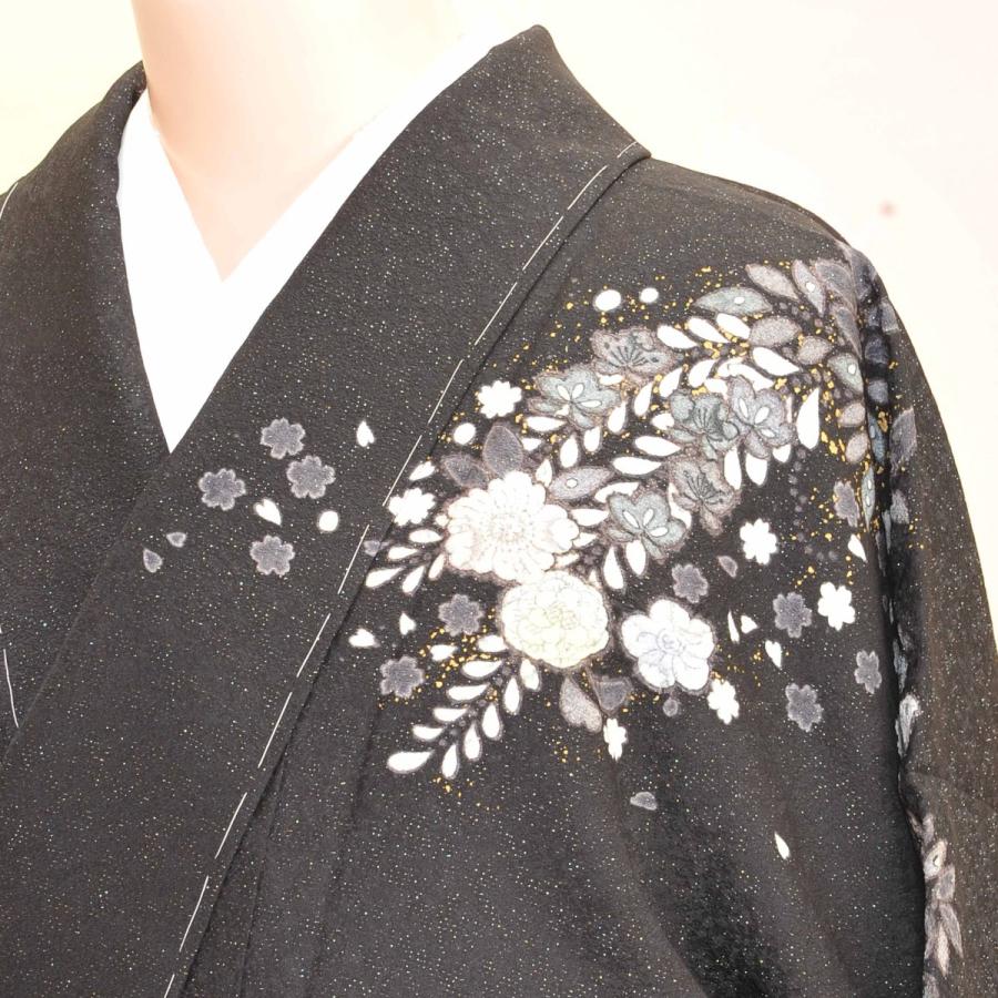 A26-0400K【訪問着セット】/レディース/30-110NK/35-772BN/Lサイズ/結婚式/卒業式/レンタル/訪問着/フォーマル/グレー/吉乃一廉の世界/辻が花/正絹 : 京都衣裳館 ...