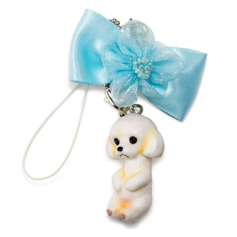 ペットラバーズ 犬種 ミニタム Toy Poodle トイプードル ホワイトリボン ストラップ TS-8002 : 20240104052920-00244 : 恩納ストア - 通販 ...
