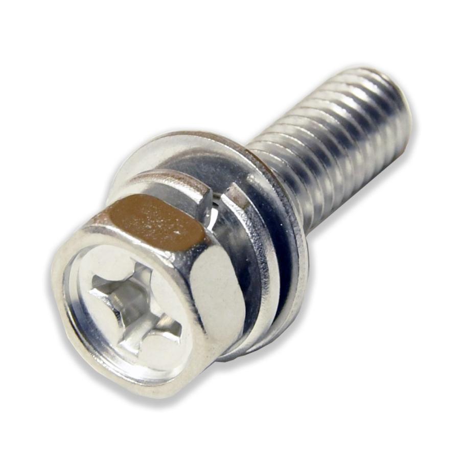 オノカツ ステンレス 座金組込み十字穴付き六角ボルト P3 アプセット形 M6x20 18本入 : オノカツ公式Yahoo!ショップ - 通販 - Yahoo!ショッピング