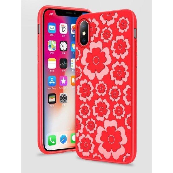 iphone ケース Xs X iphone8 iphone7 plus アイフォンテン 花柄 花 フラワー かわいい 華やか 柔かいTPU : ipad・iphoneケースのオンパレード ...
