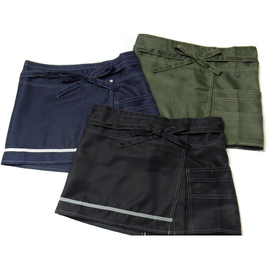 送料無料 婦人 レディース 腰巻 エプロン 前結び 多ポケット 裾スリット スタイリッシュ シンプル 無地 大人用 sl-0290 メール便対応 : オンスタイル - 通販 - Yahoo ...