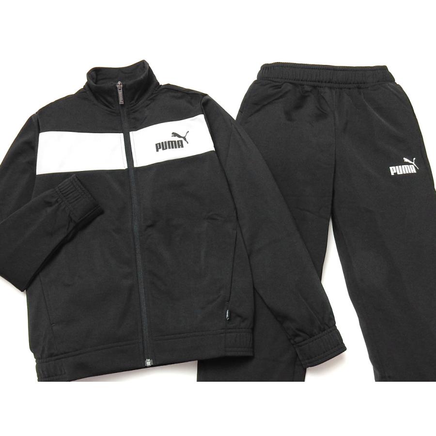 送料無料 男児 ジュニア 長袖 ポリトレーニングスーツ PUMA/プーマ ジャージ 上下組 裏トリコット td-0418b-bk :td-0418b:オンスタイル - 通販 - Yahoo ...