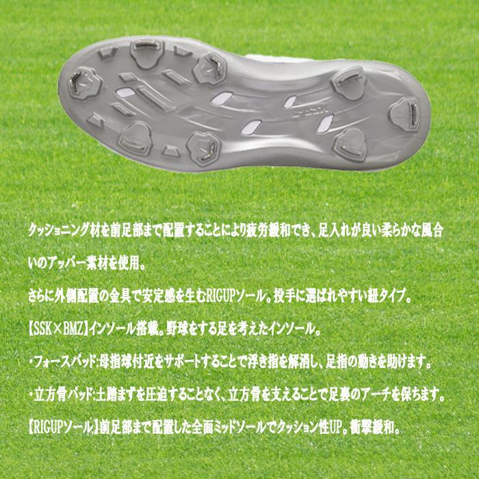 SSK 金具スパイク 白スパイク プロエッジRU-LW 野球専用インソール搭載 野球 ESF3230LWF-1010 :esf3230lwf-1010:スポーツ用品店ダッシュ - 通販 ...