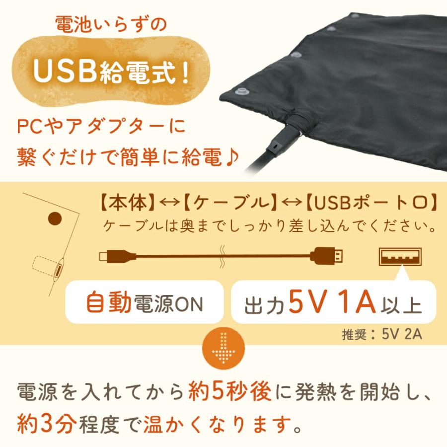 ホットマット 足元 USB 2枚セット 電気 一人用 あったかグッズ ミニ フットウォーマー 折りたたみ ポーチ付き mitas : 2mset-10167 : mitas - 通販 ...