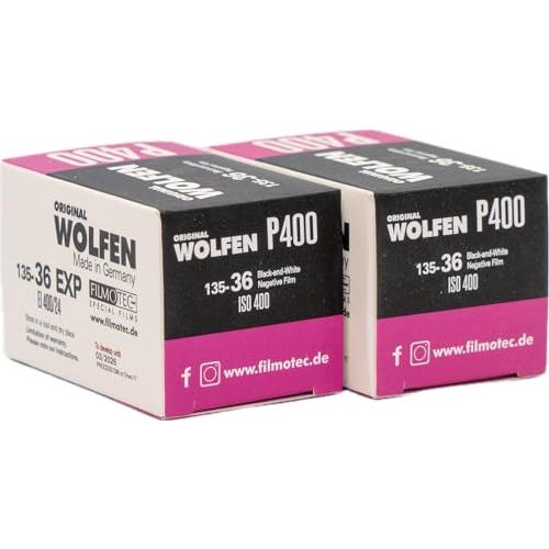 ORWO WOLFEN P400 ISO400 黒白ネガティブフィルム 35mm 36枚撮 2本セット : 0880-002153 : 大橋写真機店 - 通販 - Yahoo!ショッピング