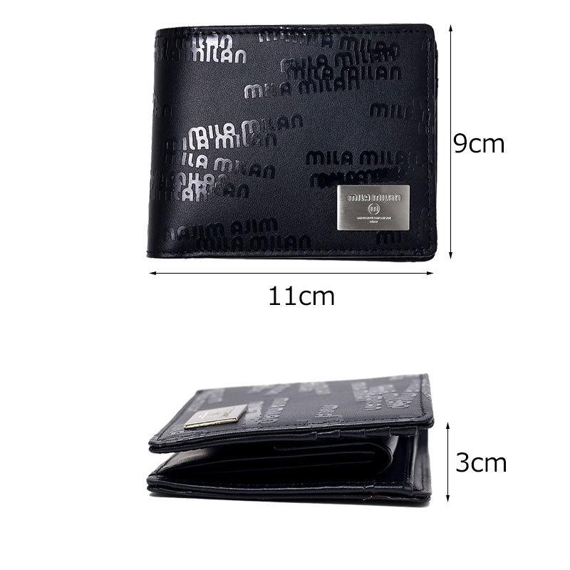 mila milan ミラ・ミラン ポルタ 二つ折り財布 サイフ メンズ