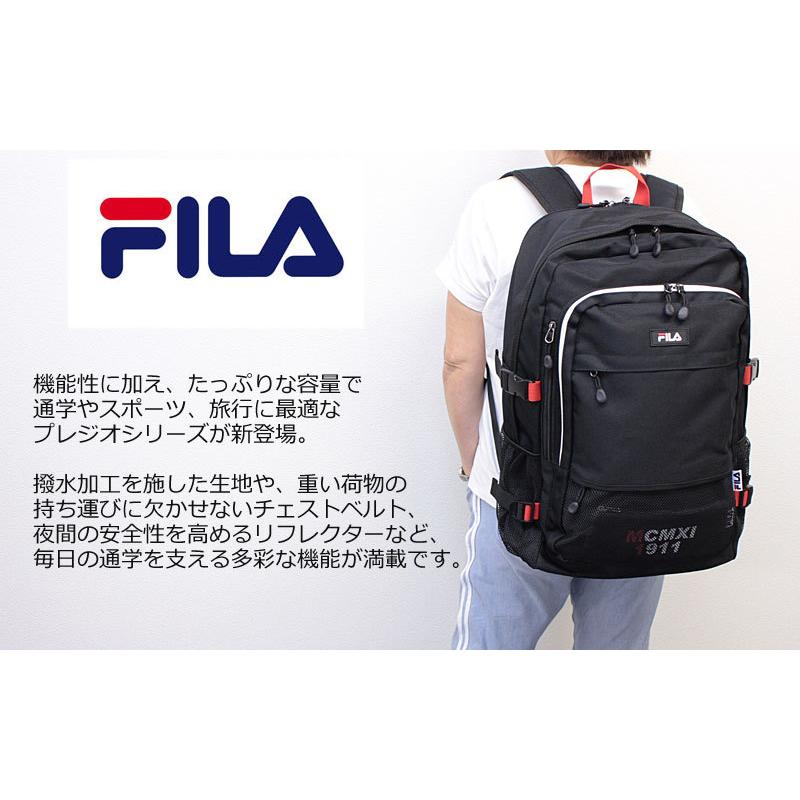 FILA Seventeen Spring2022 記載商品 フィラ 2ルーム リュックサック 35L プレジオ 7748 : おおかわカバン店 ヤフー店 - 通販 - Yahoo!ショッピング