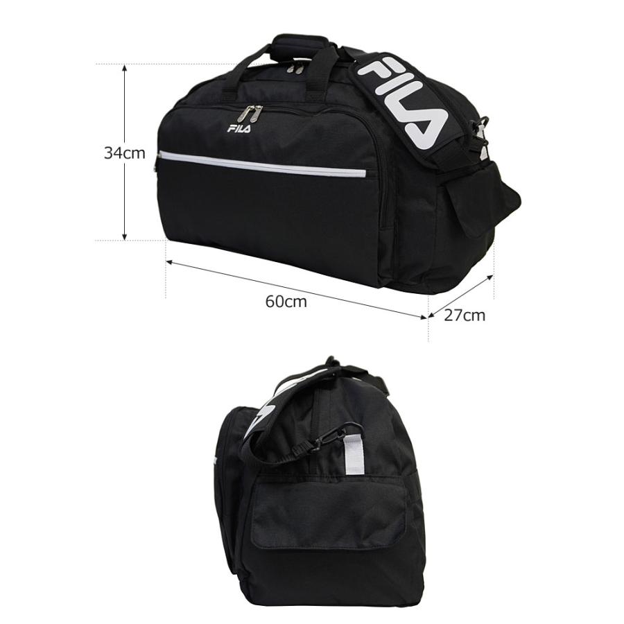 FILA フィラ 2way ボストンバッグ 50L 折りたたみ可能 7836 2WAY スポーツバッグ ボストンショルダー大容量 折り畳み 収納可能 コンパクト 正規取扱店 : おおかわカバン ...