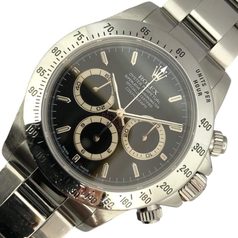 ROLEX ロレックス デイトナ P番 16520 ブラック SS 腕時計 メンズ 中古 : OKURA ヤフーショッピング店 - 通販 - Yahoo!ショッピング