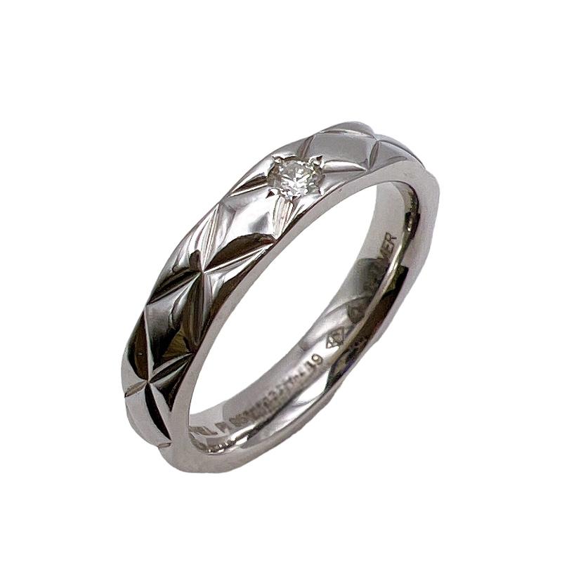 シャネル CHANEL ココクラッシュリング #49 Pt950プラチナ Pt950 ダイヤモンド ジュエリー 中古 : 2300040968369 : OKURA ヤフーショッピング店 ...