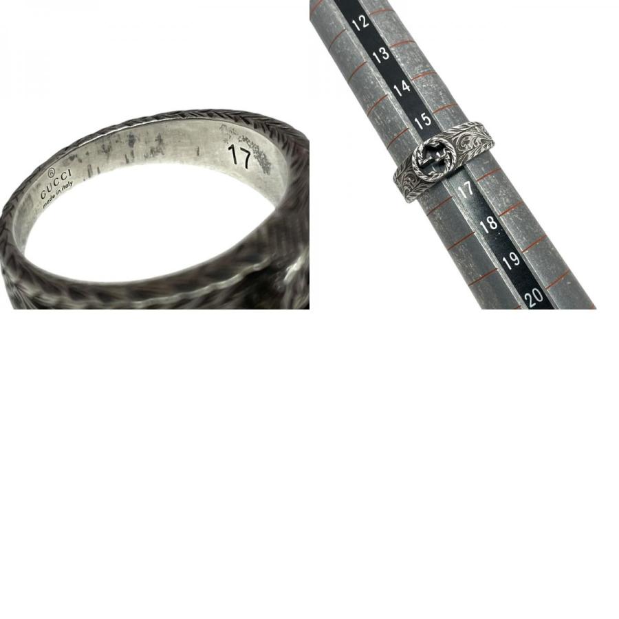 GUCCI グッチ インターロッキング Gリング SV925 ジュエリー 中古 : OKURA ヤフーショッピング店 - 通販 - Yahoo!ショッピング