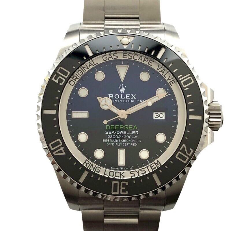 ROLEX ロレックス ディープシー 126660 ブルー SSステンレススチール 腕時計 メンズ 中古 : OKURA ヤフーショッピング店 - 通販 - Yahoo!ショッピング