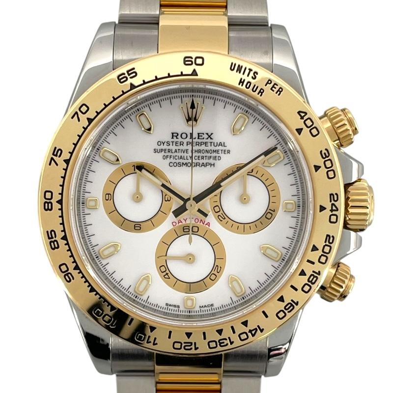 ROLEX ロレックス デイトナ 116503 ホワイト K18/SS 腕時計 メンズ 中古 : OKURA ヤフーショッピング店 - 通販 ...