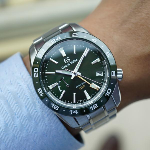 Grand Seiko お取り寄せ 5年保証 グランドセイコー スプリングドライブ SBGE257 グリーン ジルコニア・セラミックス GMT メンズ 腕時計 SEIKO 正規品 新品 ...