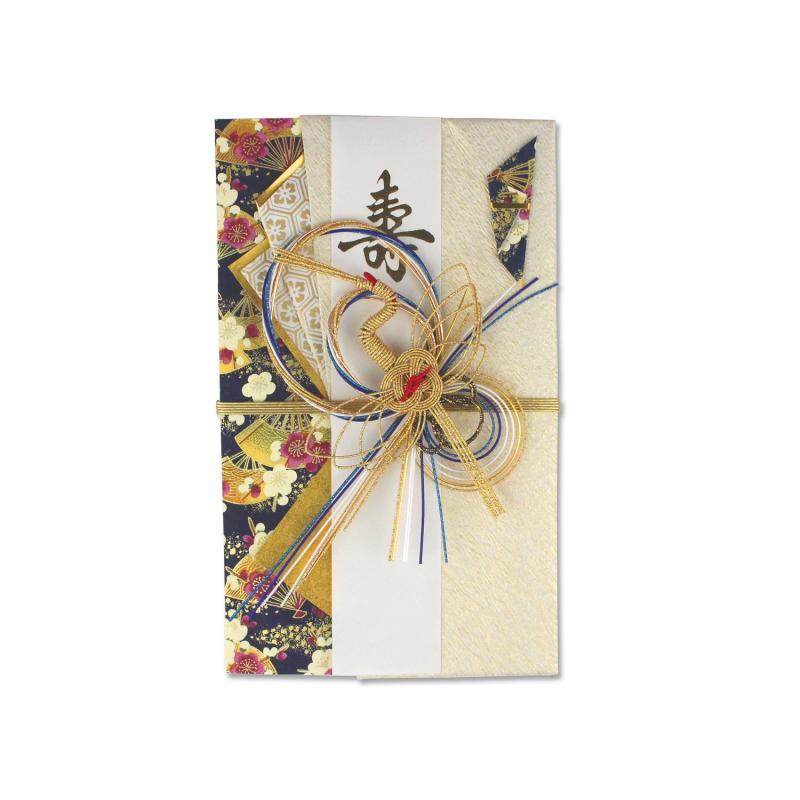 マルアイ 祝儀袋 結婚式 デザイン 和風 金鶴 紺 1枚 キ9B : On-Line Yahoo!店 - 通販 - Yahoo!ショッピング