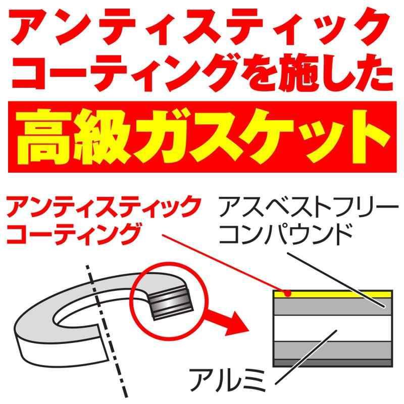 デイトナ(Daytona) バイク用 ドレンワッシャー M10 厚さ1.7mm ドレンボルトガスケット 3枚入り 95394 : On-Line Yahoo!店 - 通販 - Yahoo!ショッピング