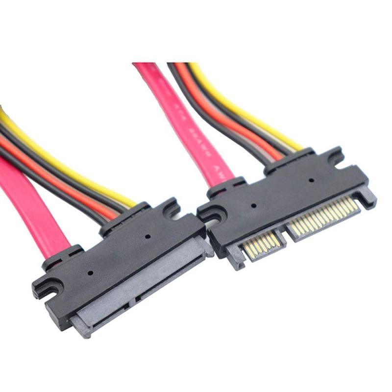 ViViSun【JCT請求書発行可能】7+15pin SATA延長ケーブル オスtoメス 電源＋データ伝送 (0.3m) : On-Line Yahoo!店 - 通販 - Yahoo!ショッピング