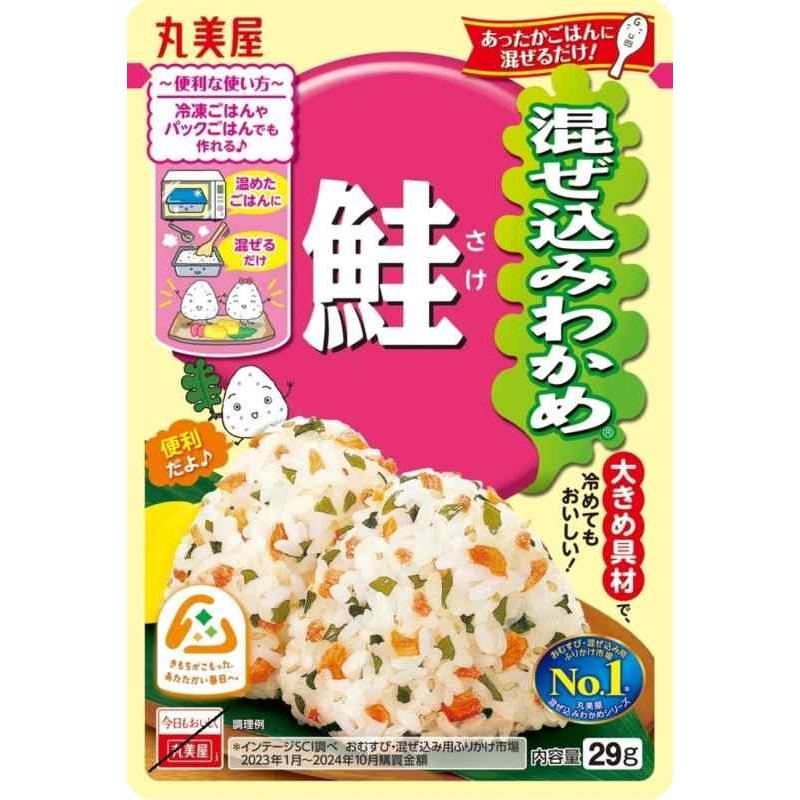 丸美屋 混ぜ込みわかめ 鮭 29g : On-Line Yahoo!店 - 通販 - Yahoo!ショッピング