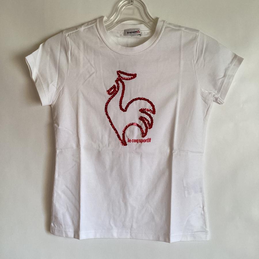 ルコック かわいい レディース Tシャツ WHT 白 ホワイト Mサイズ le coq 新品 レトロ / : lecoq-qb015971-wht-m : マツバラアサヒスポーツ アンブロ ...