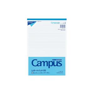 コクヨ レ-M51B キャンパスレポートパッド（カットオフ） B5 罫幅6mm 35行 50枚 : 4901480163406 : オオサキ ...