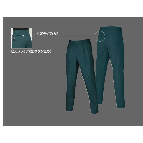 バートル 9067 ツータックパンツ BURTLE 春夏 70cm〜125cm 制電ケア設計 (すそ直しできます) : 作業服 キノウェアショップ - 通販 - Yahoo!ショッピング