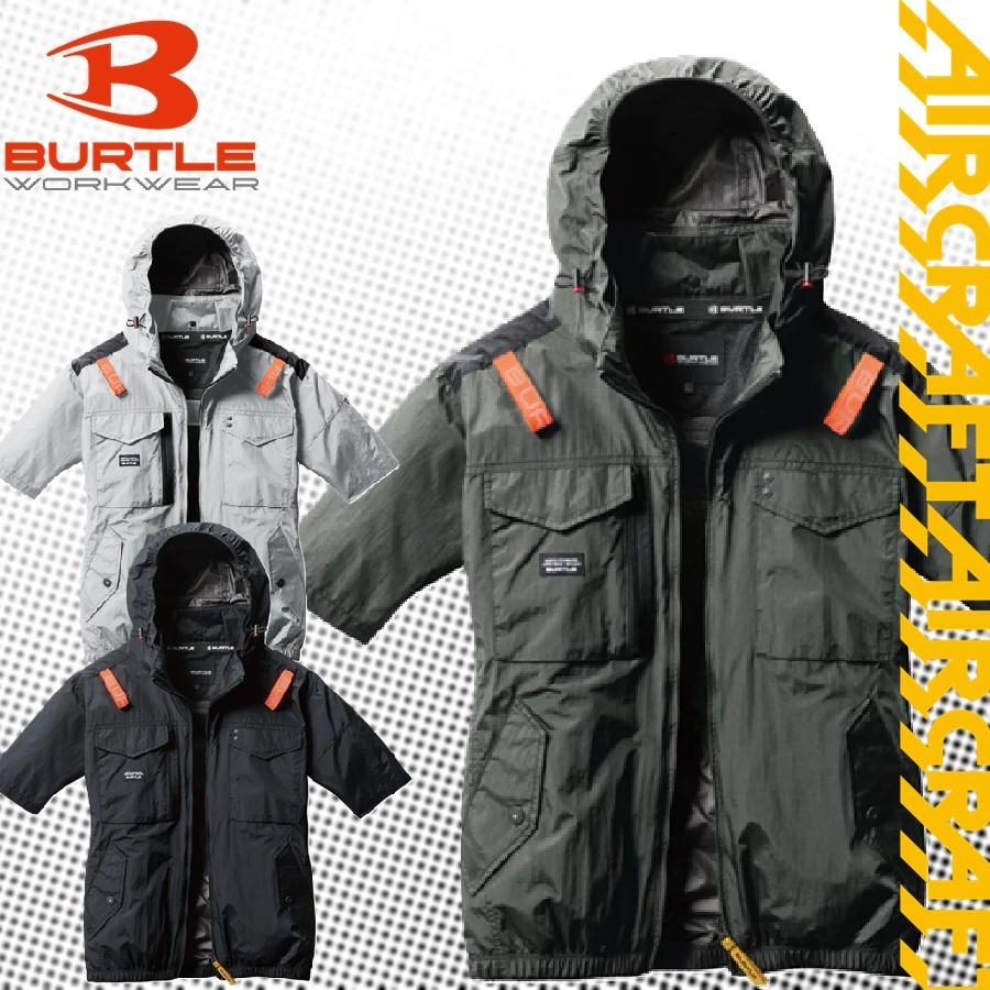 (2025年モデル) サイドファン バートル AC1156 ACタクティカル半袖ブルゾン (ユニセックス) エアクラフト AIR CRAFT BURTLE ワークウェア : 作業服 キノウェア ...