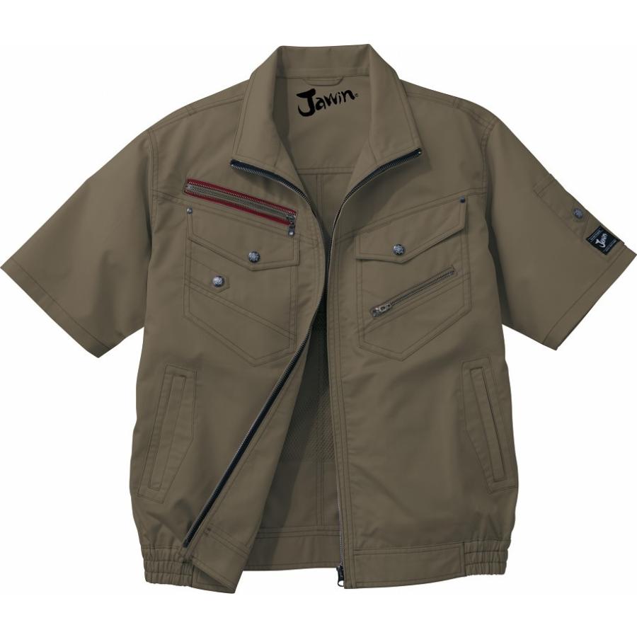 自重堂 (フルセット 14.4V) 空調服 半袖 ジャウィン 54040 Jawin 作業服 帯電防止素材 (社名ネーム一か所無料) : 作業服 キノウェアショップ - 通販 - Yahoo ...