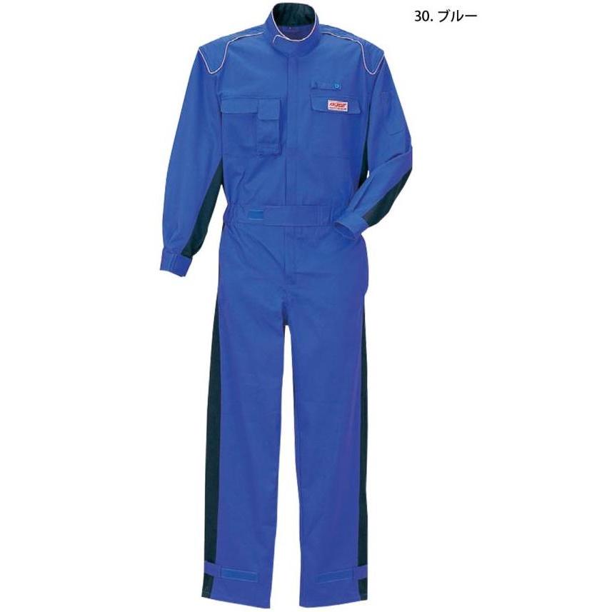 クレヒフク KR8 長袖ピットスーツ 作業服 つなぎ KURE 形態安定加工