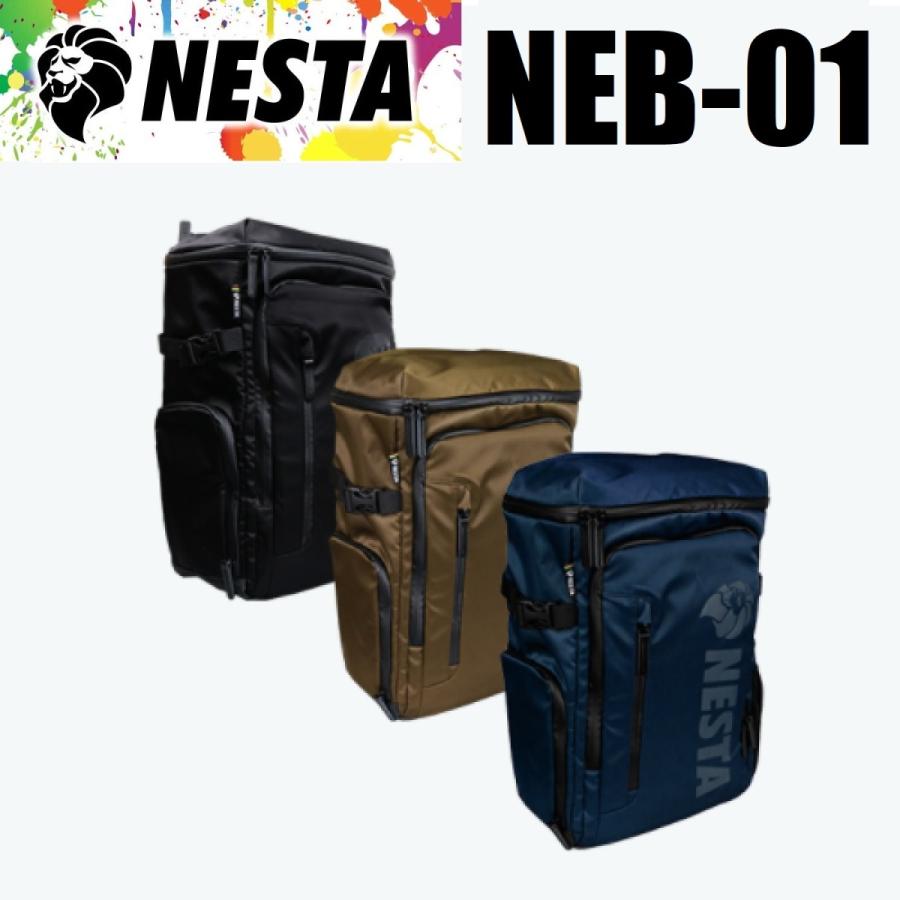 NESTA BRAND (耐水生地使用) ネスタスクエアリュック NEB-01 バックパック 30リットル ワークウェア : 作業服 キノ ...