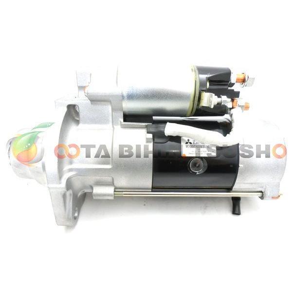 ふそう トラッククレーン KV20J 三菱純正リビルト品 セルモーター ME180049/ME350243/ME352610 M9T60971 ...