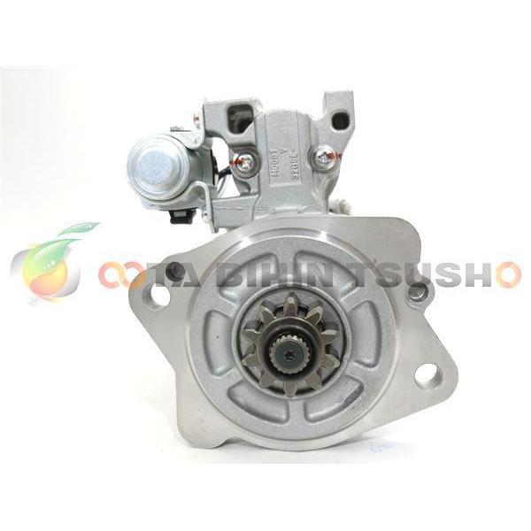 三菱重工 フォークリフト エンジンS6S 三菱純正リビルト セルモーター 32B66-00202 M008T60372 M8T60372 【要 ...