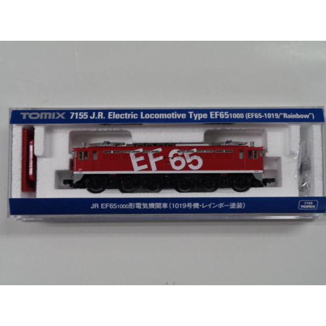 トミックス TOMIX Nゲージ 7155 JR EF65-1000形電気機関車(1019号機・レインボー塗装) : 大塚模型 - 通販 ...
