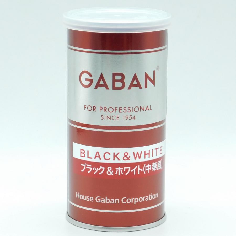 パウダー GABAN ギャバン ブラック&ホワイト 中華風 90g : 30890440 : 大槻食品館キャロットヤフー店 - 通販 - Yahoo!ショッピング