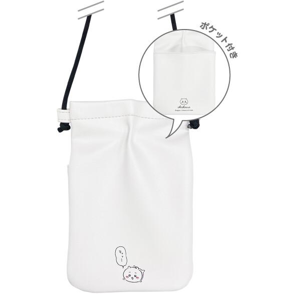 ちいかわ ハチワレ IIIIpocket スマートフォンポーチ CK-16 スマホポーチショルダー ミニスマホショルダー ポーチ バッグ スマートフォン ケース ポシェット : 猫雑貨の店 ...