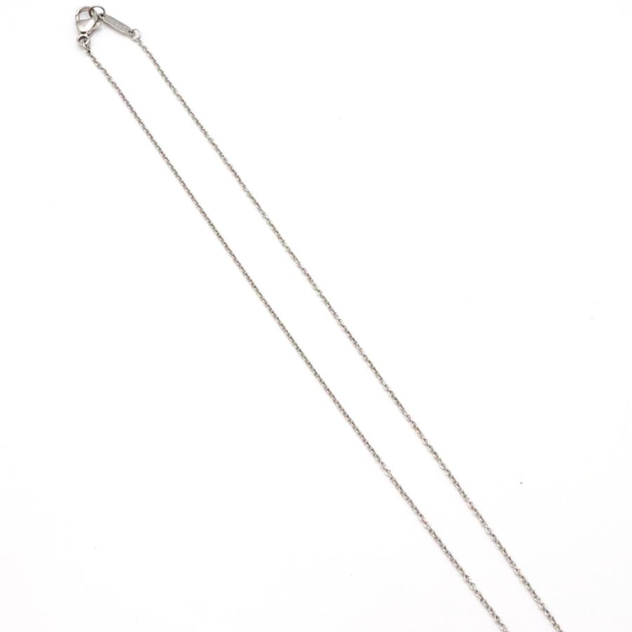 美品 ティファニー バターカップ ネックレス ダイヤモンド イエローダイヤ 0.44ct/FY/IF/3EX/NONE K18WG Pt950 レディース TIFFANY&Co ...