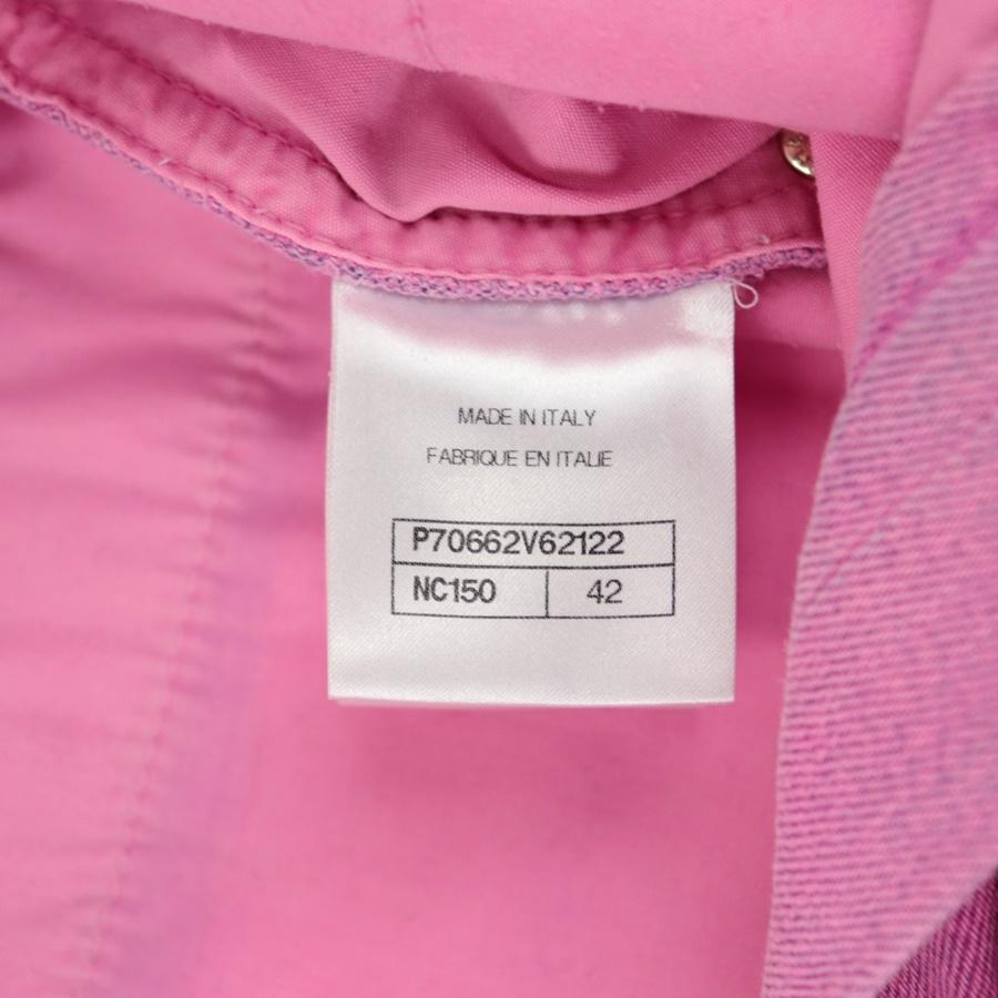 CHANEL 美品 シャネル 21SS ワイド デニムパンツ レディース ピンク 42 ココマーク ランウェイ着用 : オパールヤフーショッピング店 - 通販 - Yahoo!ショッピング