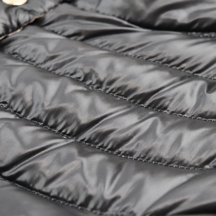 【新品同様】ヘルノ PI0902D リバーシブル 2WAY フレンチダウン インナーダウン ライトダウン レディース 38 ベージュ ブラック Herno : 2100020000024027 ...