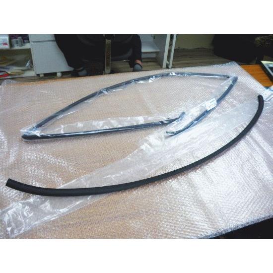 BMW BMWセダンE90リアガラスモール上下3シリーズ316iアッパー318iロア ...