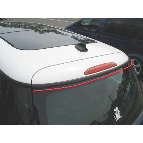 MINI（ミニ） BMWミニMINI純正リアガラスモール上R50ワンR53クーパーSリアゲート51317112082アッパーモール ...