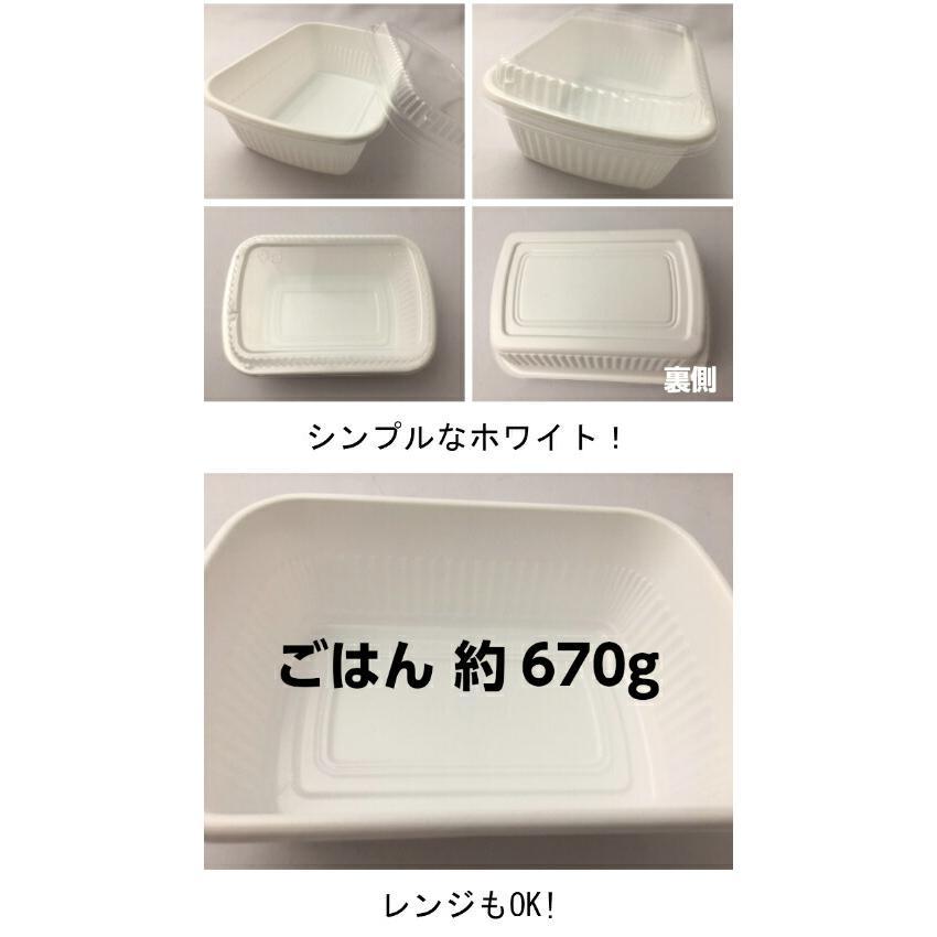 使い捨て容器 テイクアウト BF-211 ホワイト 本体・蓋・中仕切3点セット50枚 持ち帰り デリバリー : bf-211white-set50 : オーピーネット Yahoo!店 - 通販 ...
