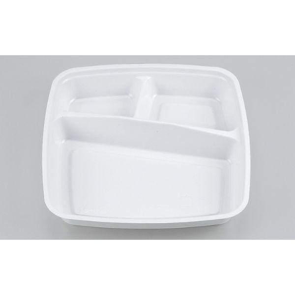 シーピー化成 使い捨て容器 テイクアウト BF-211 ホワイト 本体・蓋・中仕切3点セット50枚 持ち帰り デリバリー : オーピーネット Yahoo!店 - 通販 - Yahoo!ショッピング